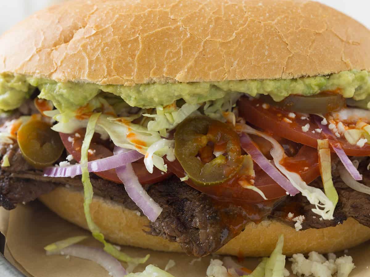 Carne Asada Torta | Epic Sandwich recipe | Spoon Fork Bacon