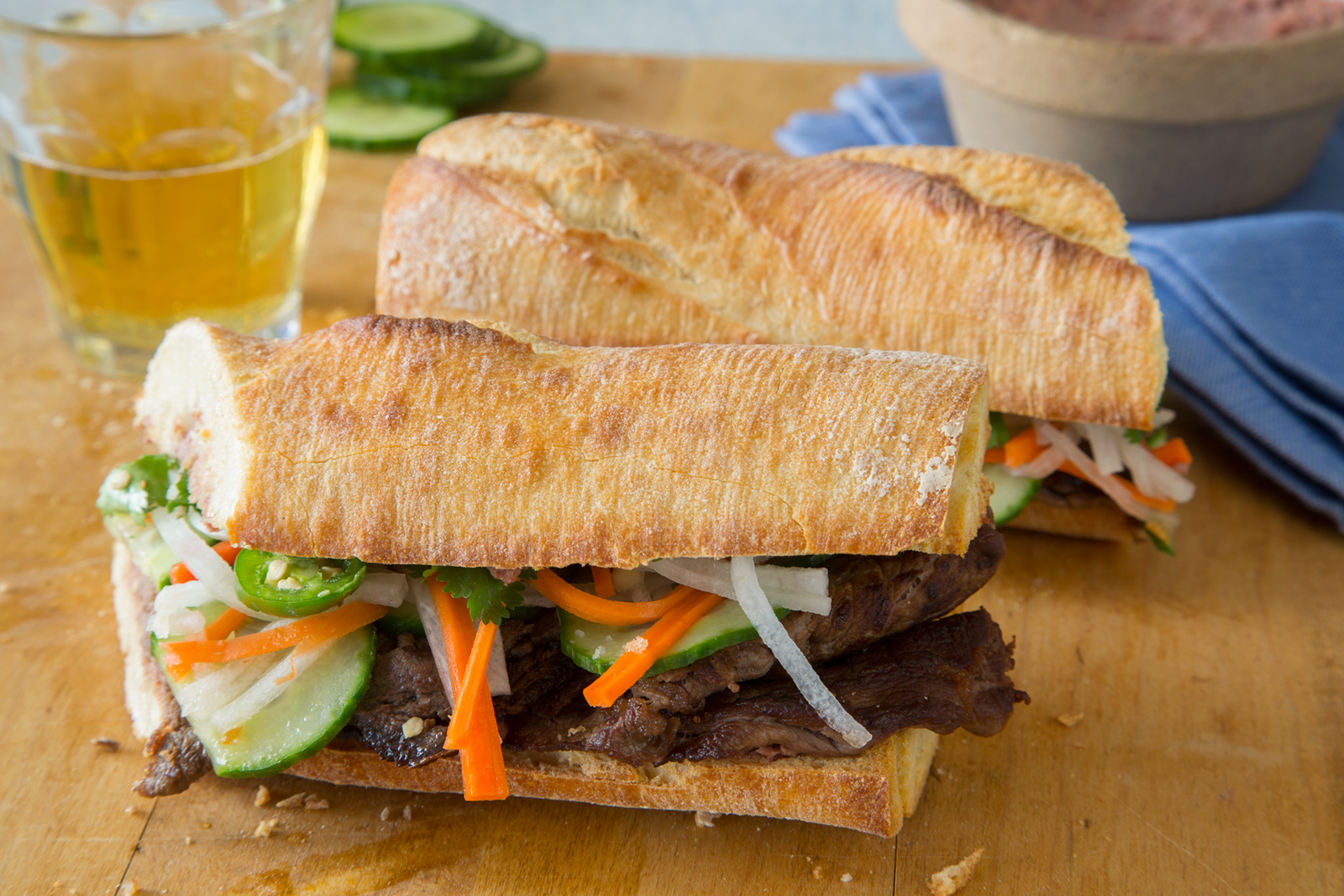 Lemongrass Beef Banh Mi | Recipe | Pork pate recipes, Pate recipes, Recipes