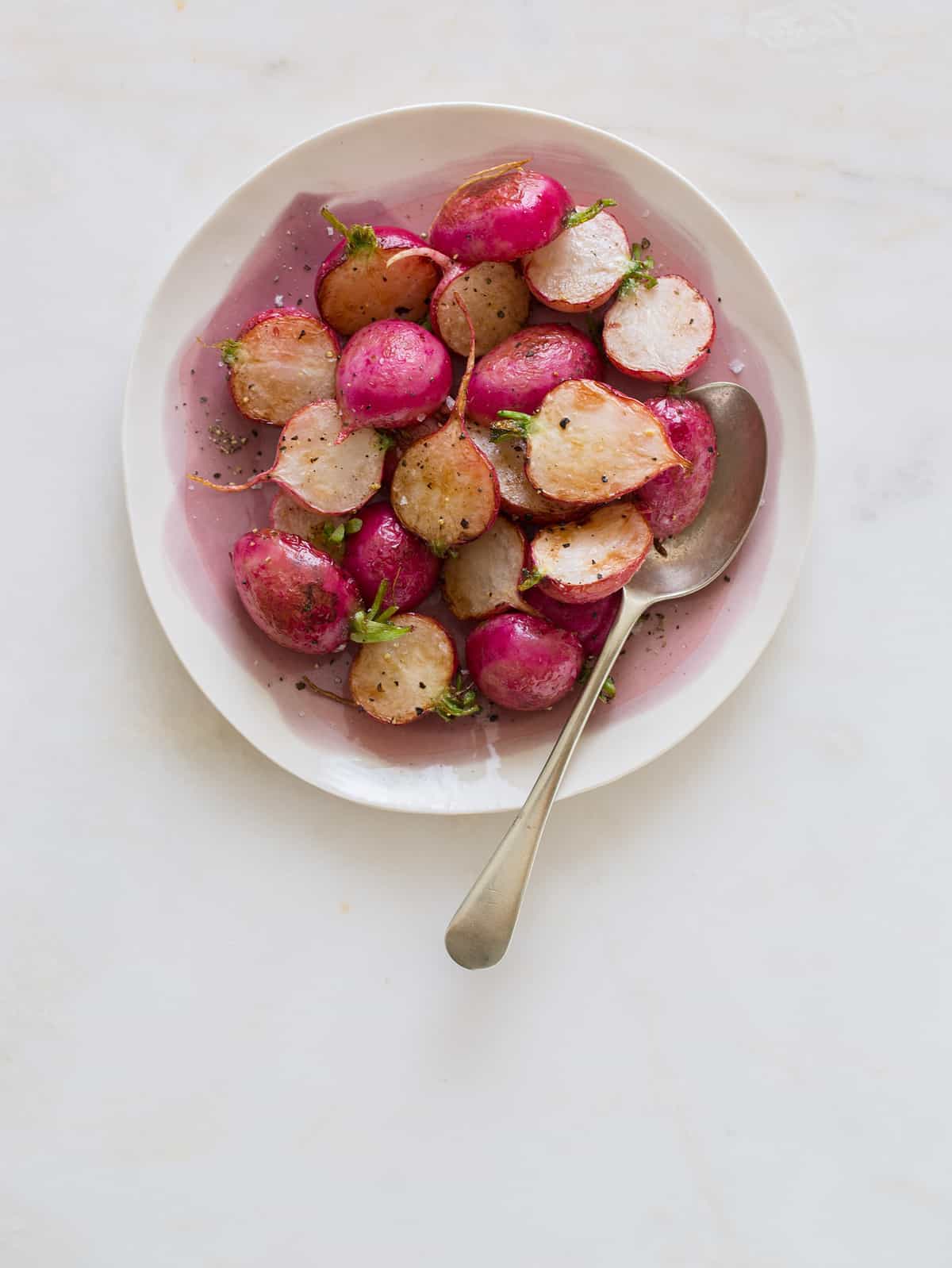 Roasted Radishes | Side dish recipe | Spoon For Bacon
