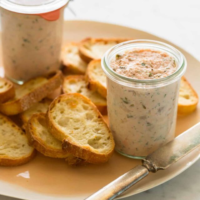 Salmon Rillettes | Appetizer recipe | Spoon Fork Bacon