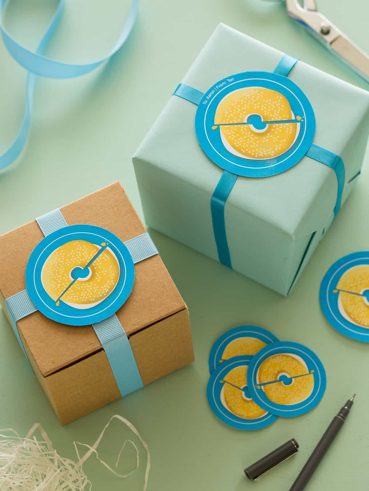 Printable Food Gift Tags | Spoon Fork Bacon