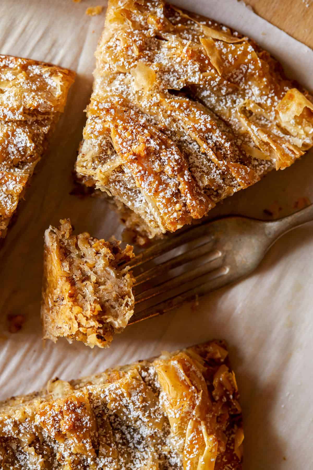 Chai Spiced Ruffled Milk Pie | Spoon Fork Bacon