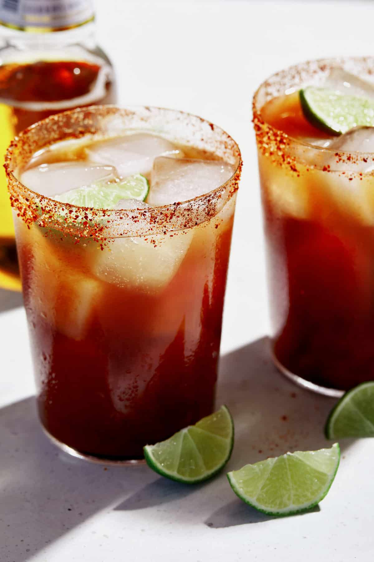 Spicy Michelada | Cocktail recipe | Spoon Fork Bacon