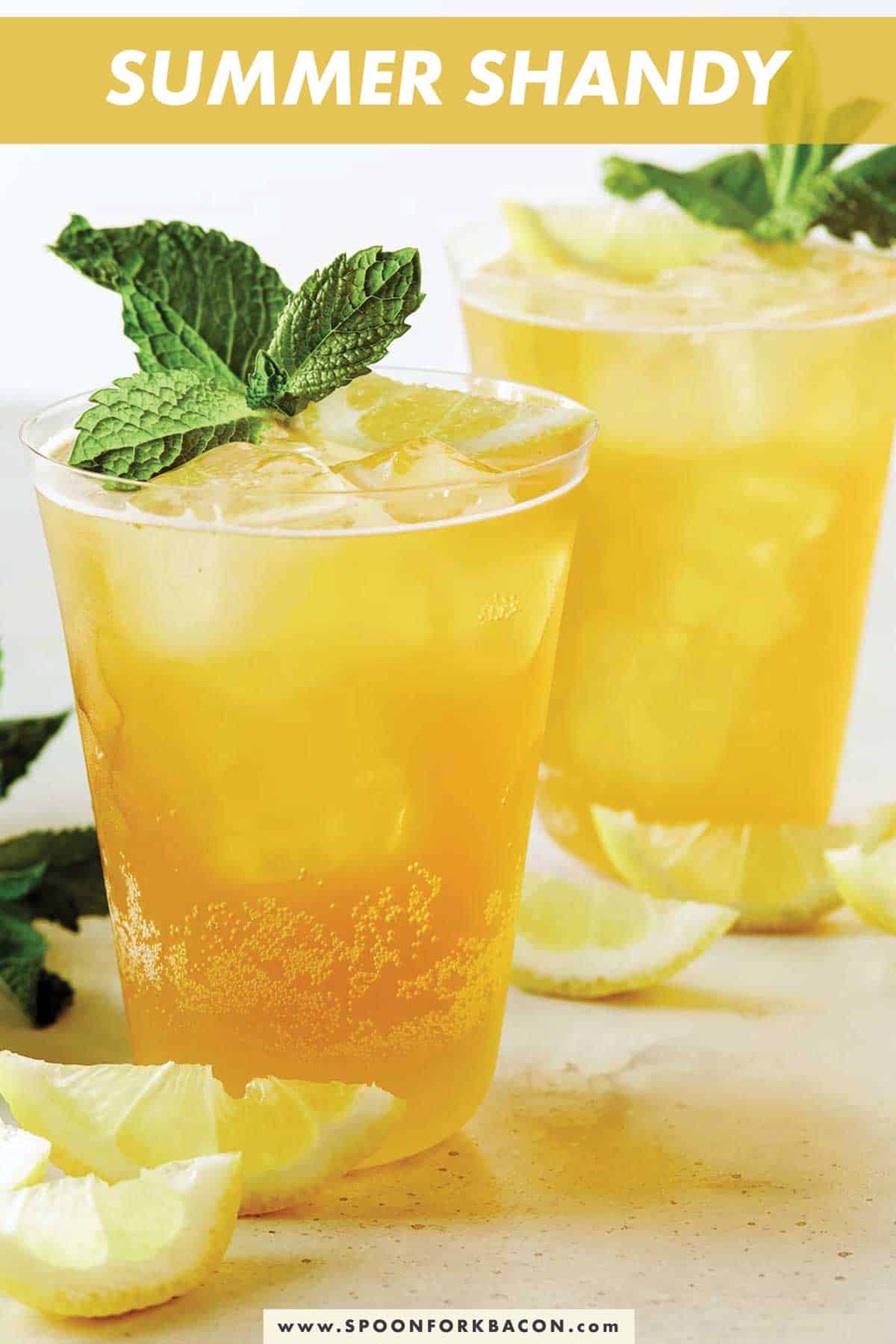 Summer Shandy | Cocktail Recipe | Spoon Fork Bacon