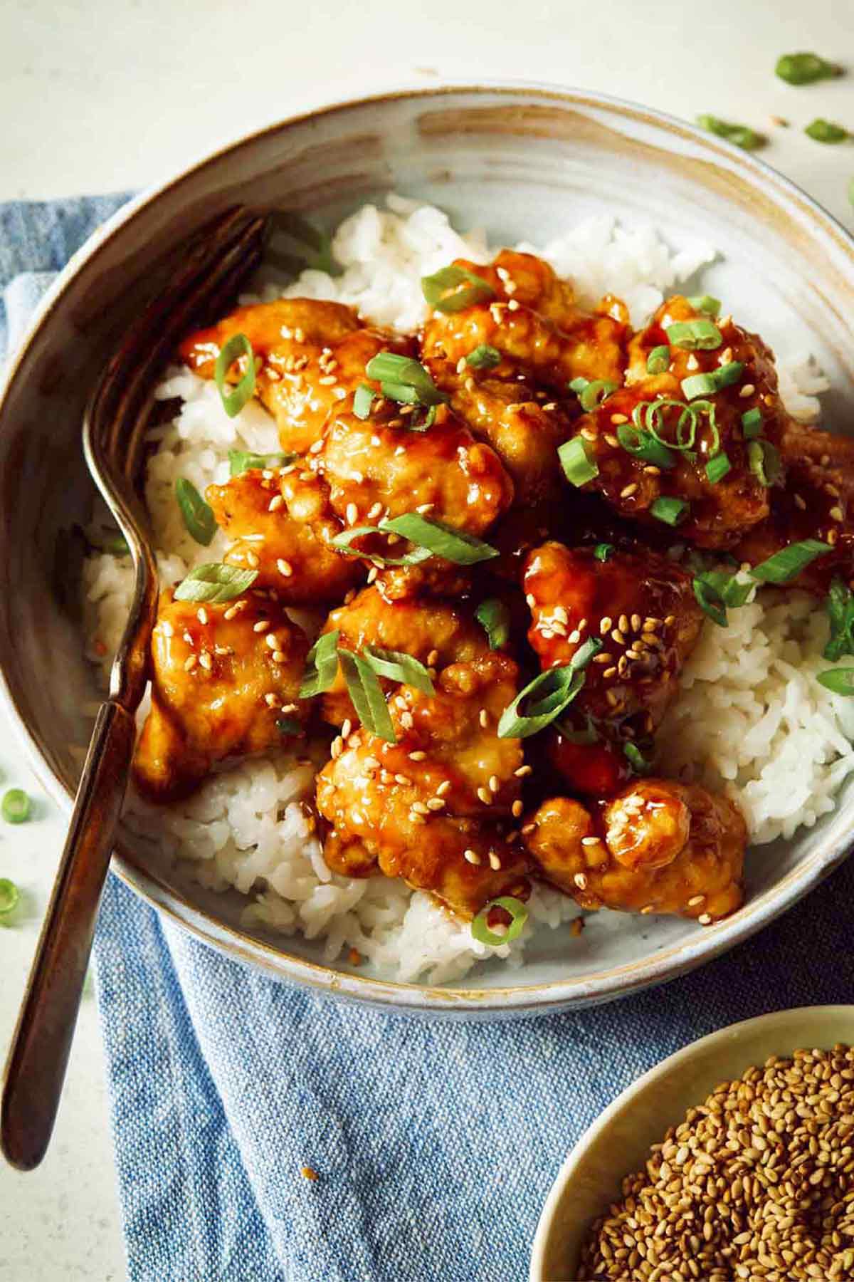 Sesame Chicken Recipe - Spoon Fork Bacon