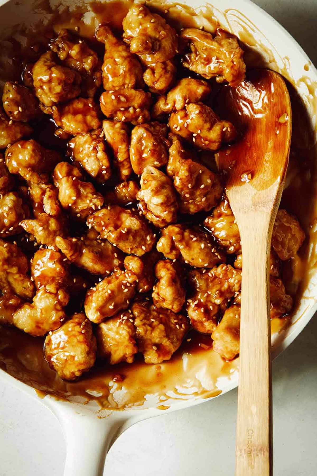 Sesame Chicken Recipe - Spoon Fork Bacon