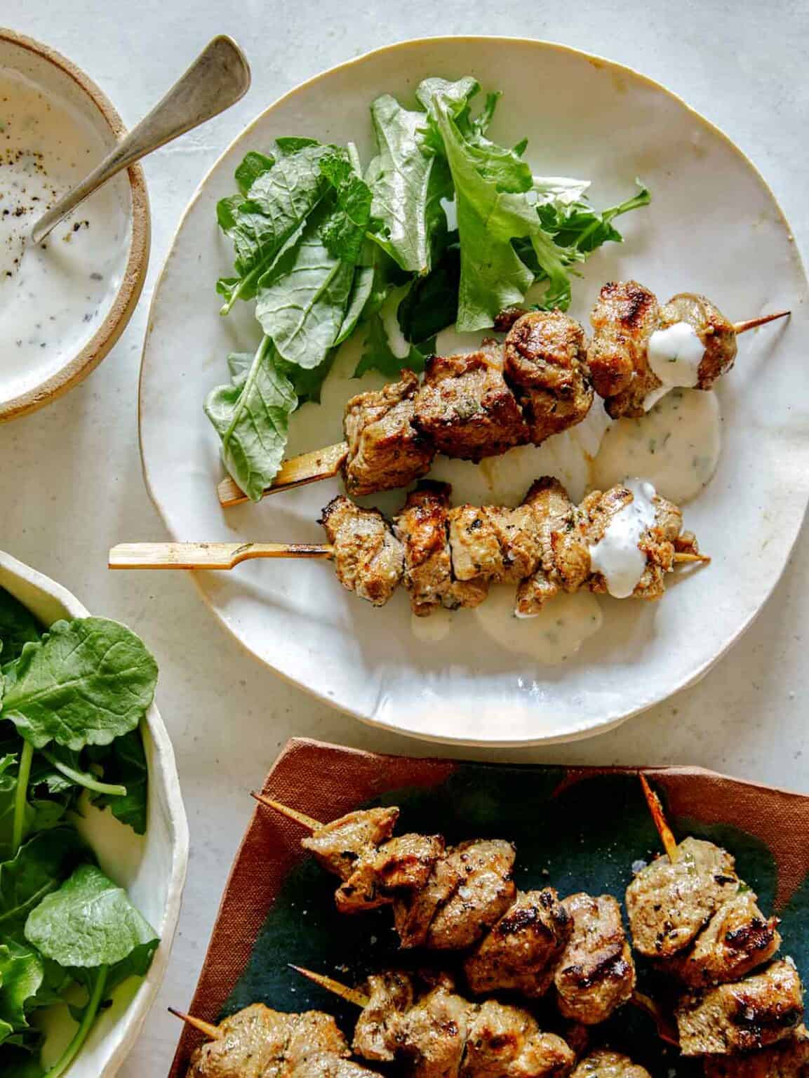 Grilled Lamb Kabobs | Spoon Fork Bacon