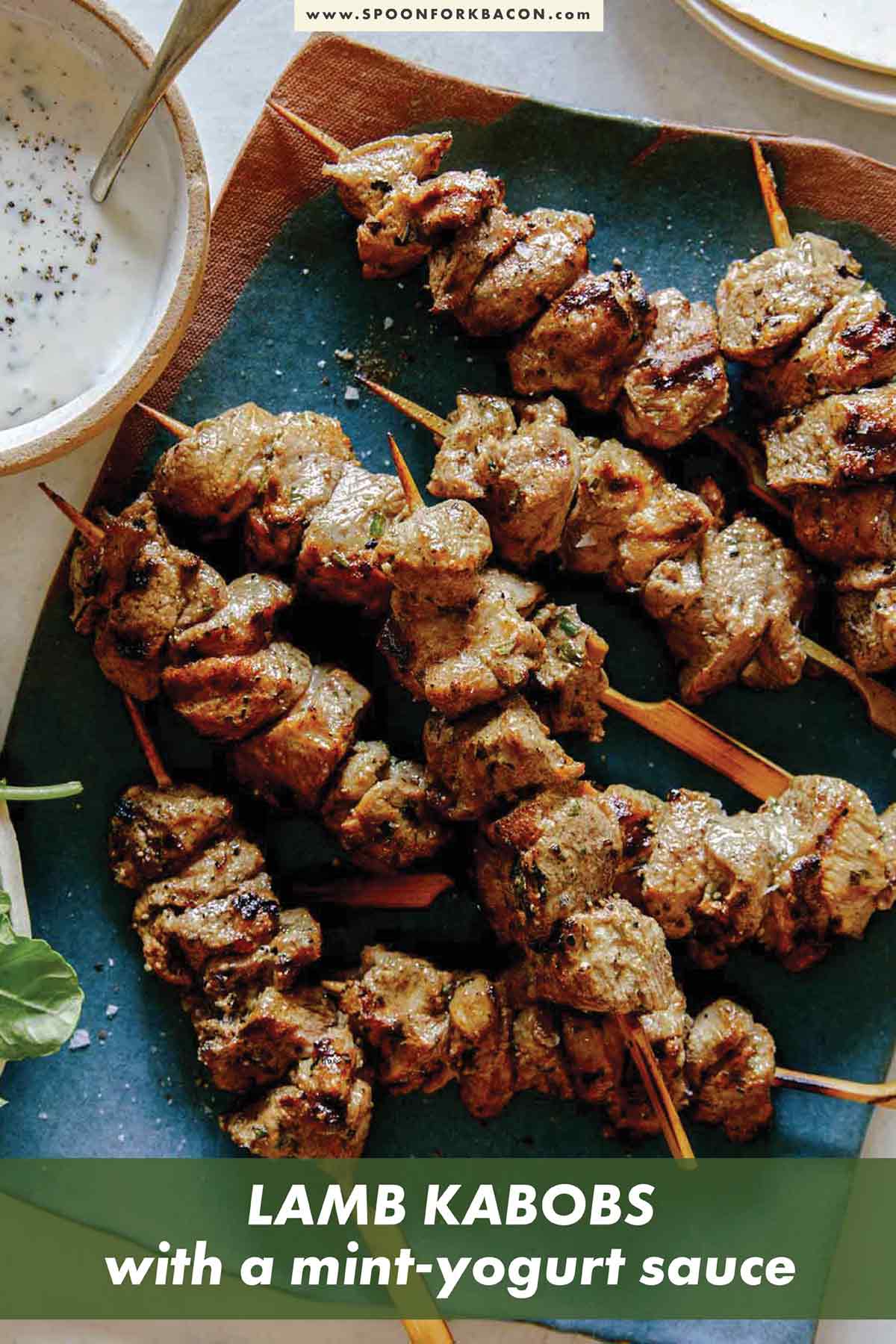 Grilled Lamb Kabobs | Spoon Fork Bacon
