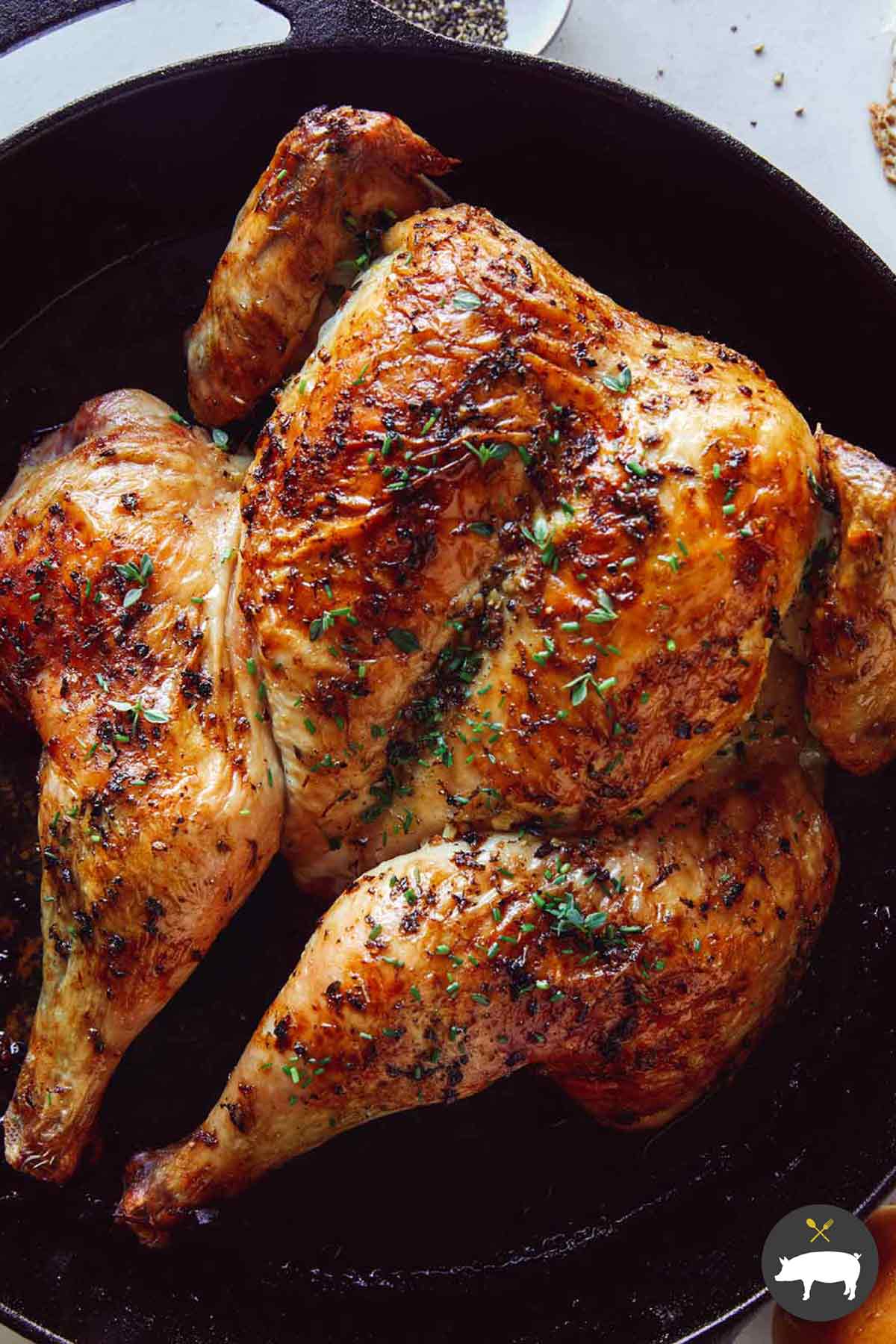 Spatchcock Chicken - Spoon Fork Bacon