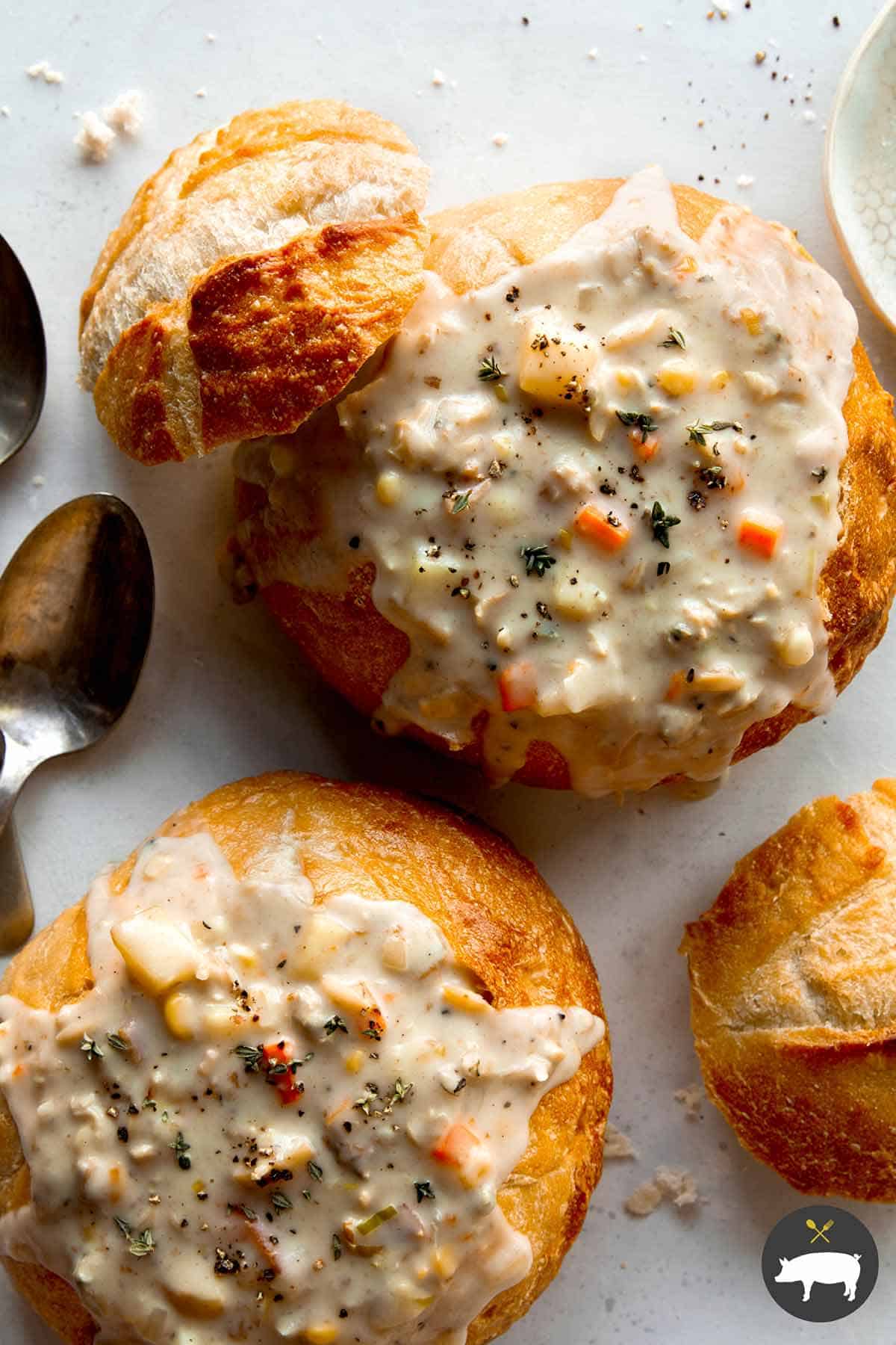 Clam Chowder Recipe | Spoon Fork Bacon