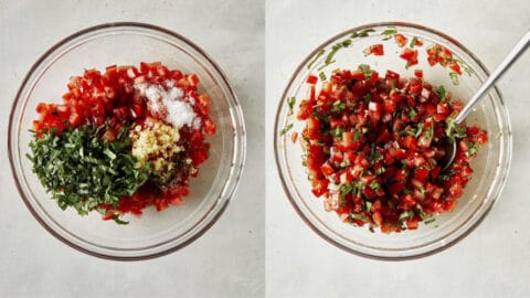 Bruschetta Recipe - Spoon Fork Bacon