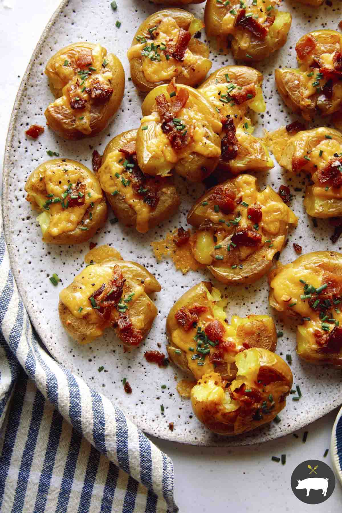 Smashed Potatoes - Spoon Fork Bacon