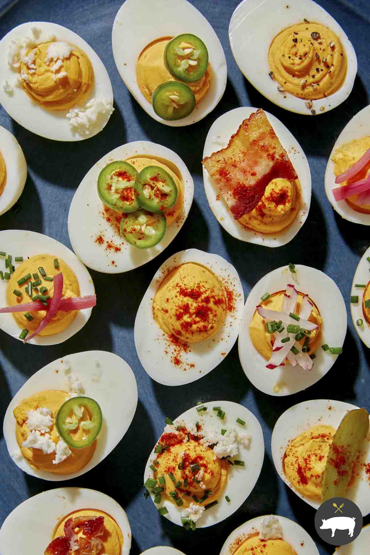 Deviled Eggs Recipe - Spoon Fork Bacon