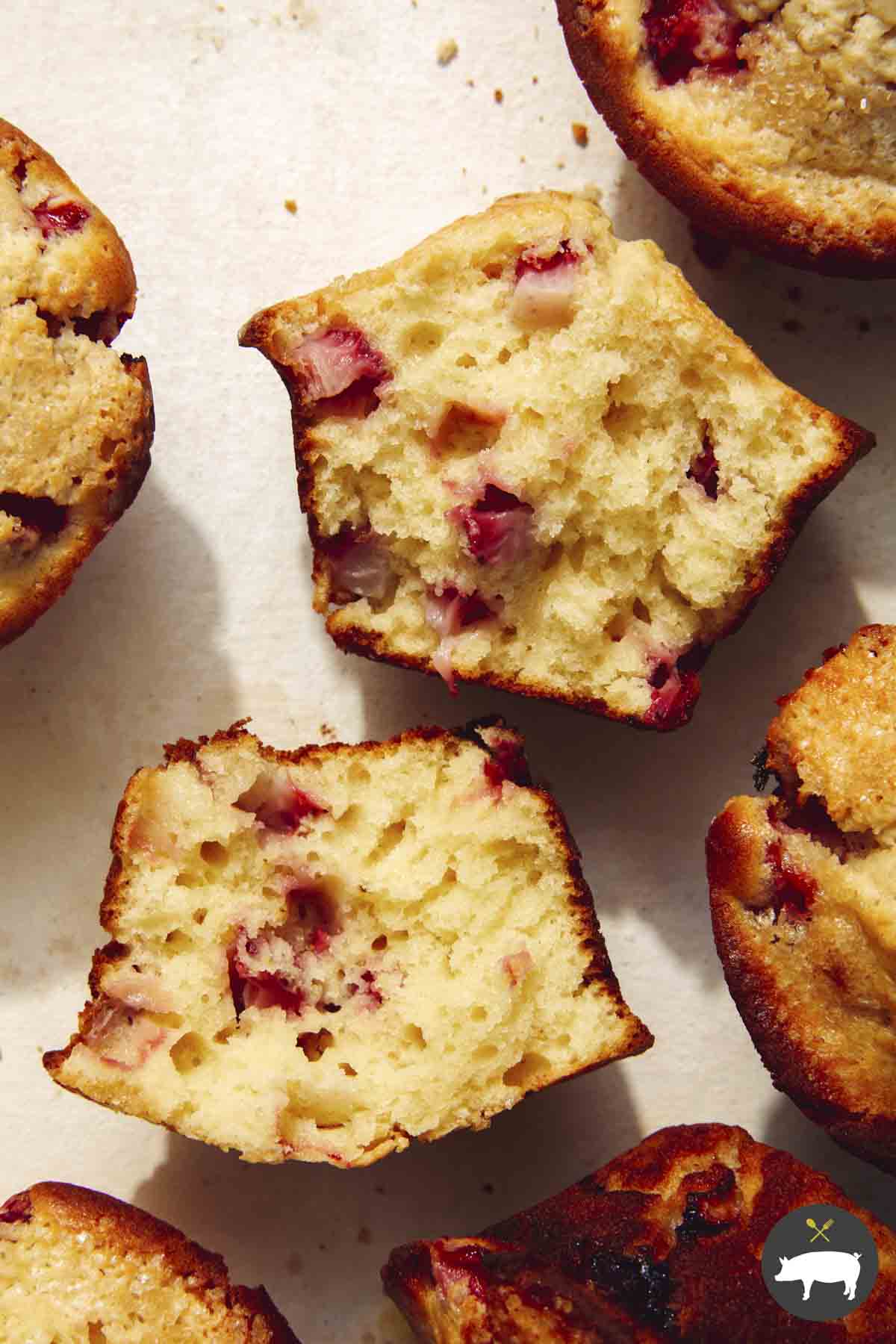 Strawberry Muffins - Spoon Fork Bacon