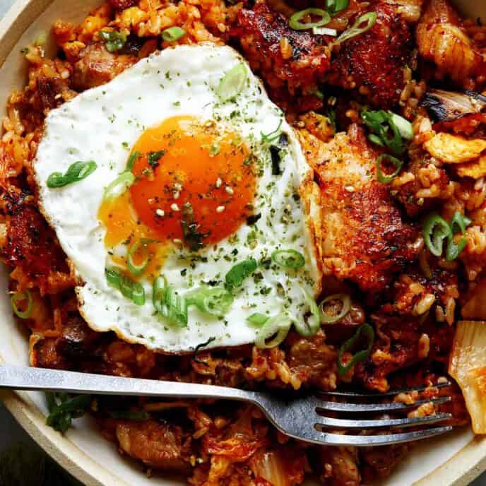 Kimchi Fried Rice | Spoon Fork Bacon