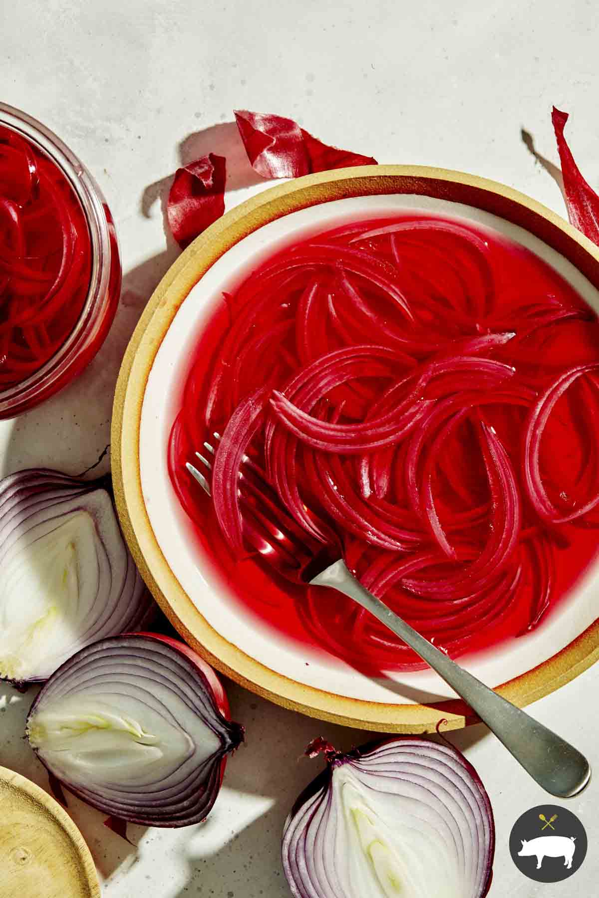 Pickled Red Onion - Spoon Fork Bacon