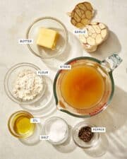 Roasted Garlic Gravy Recipe - Spoon Fork Bacon