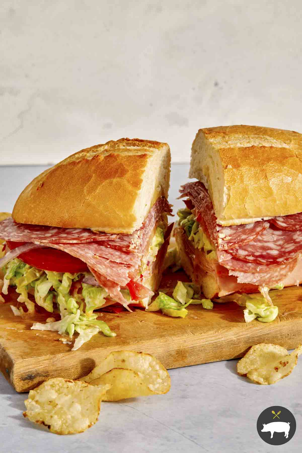 Grinder Sandwich - Spoon Fork Bacon