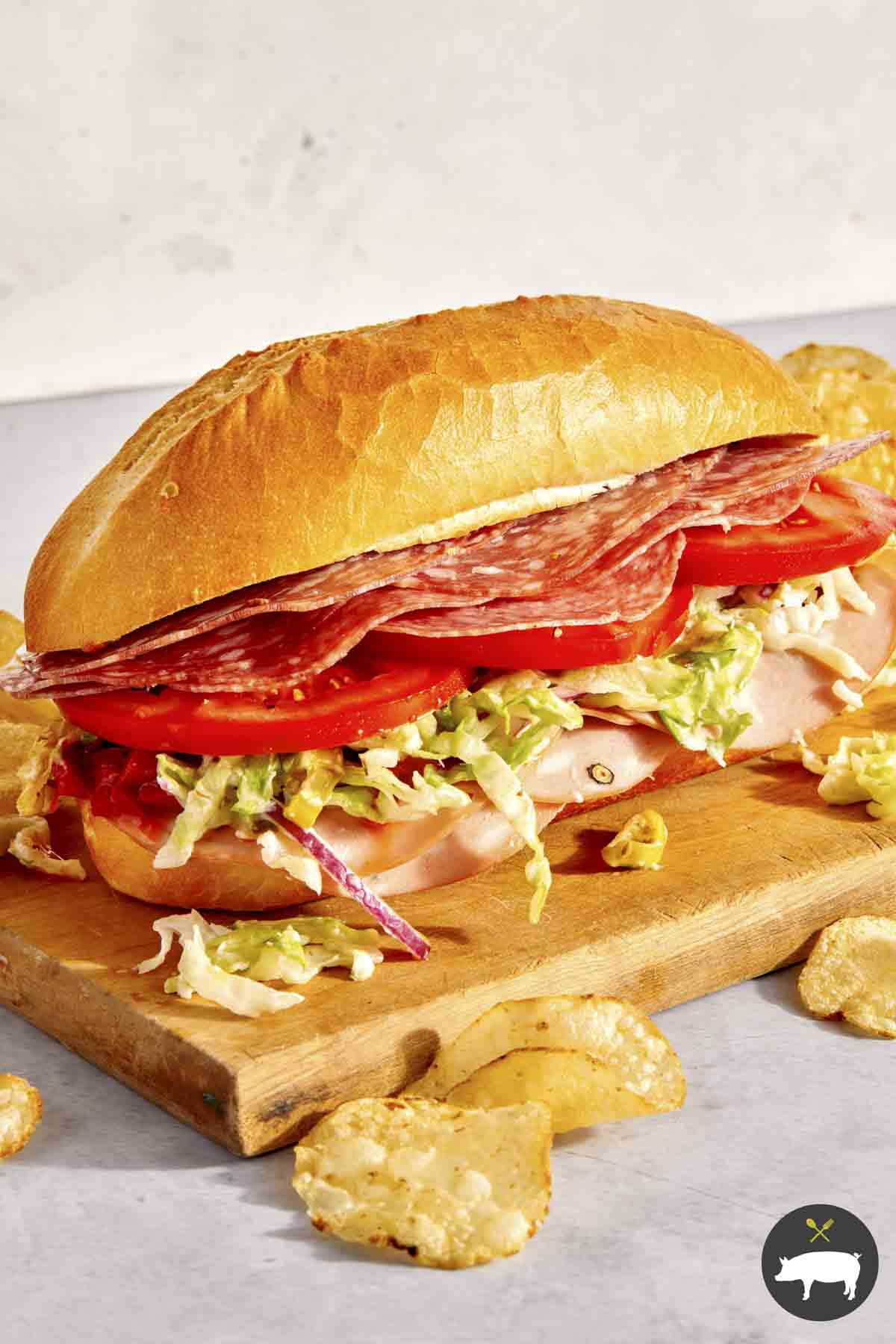 Grinder Sandwich - Spoon Fork Bacon