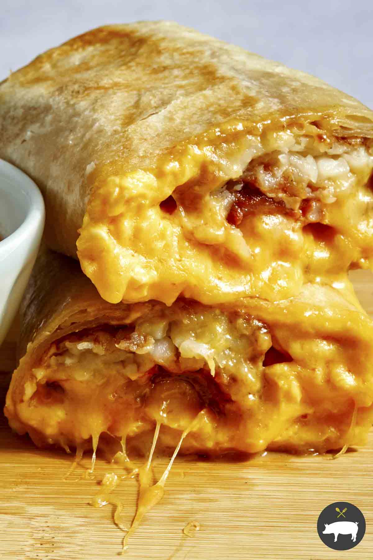 Breakfast Burrito Recipe - Spoon Fork Bacon