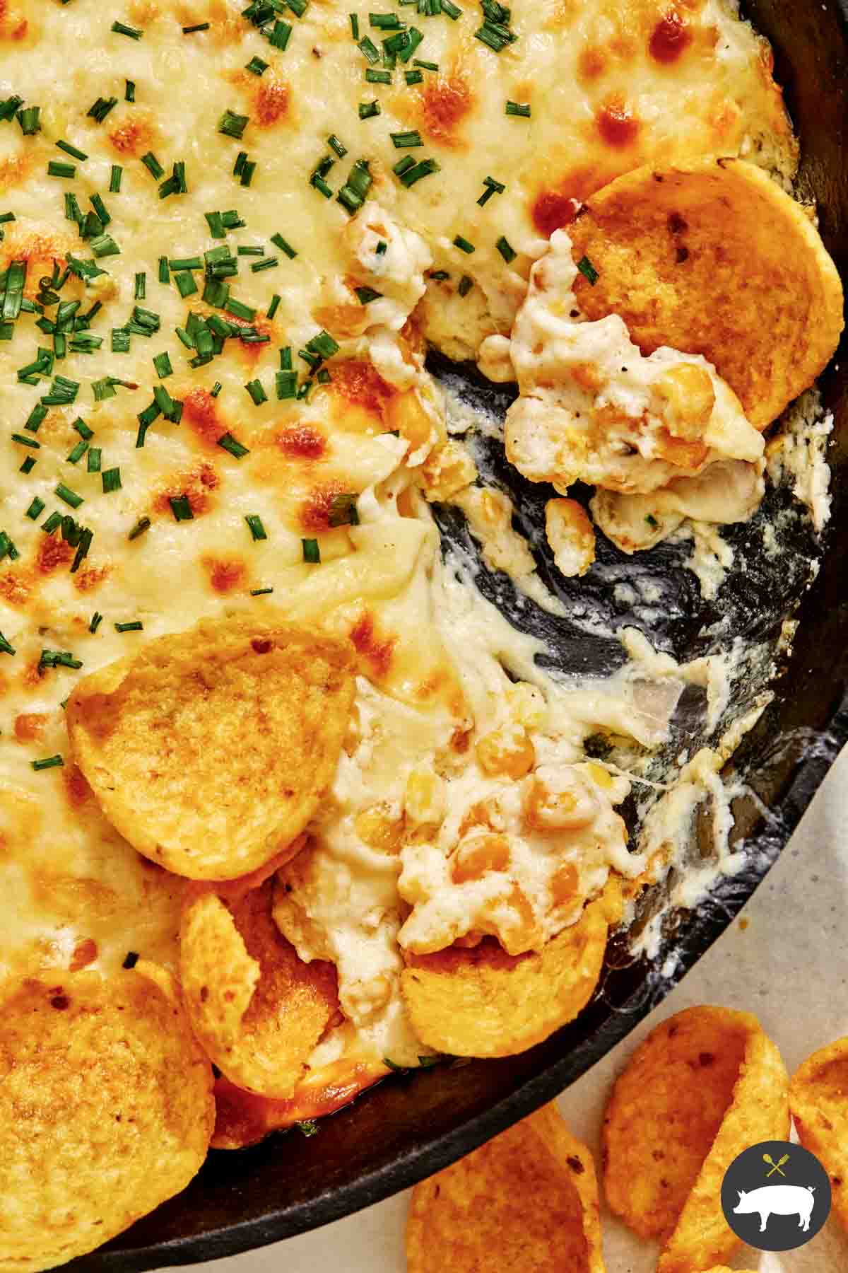 Creamed Corn Dip - Spoon Fork Bacon - MasterOfCooking