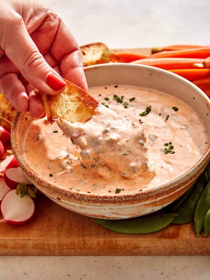 Spicy Dill Pickle Dip - Spoon Fork Bacon