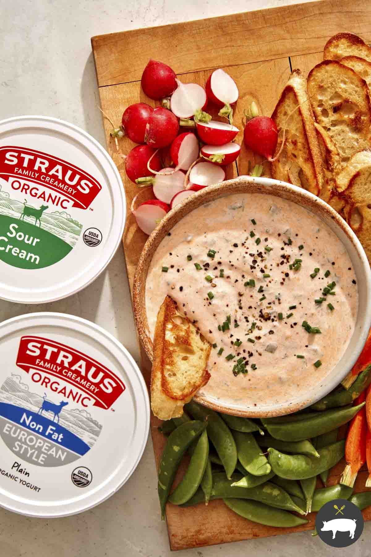 Spicy Dill Pickle Dip - Spoon Fork Bacon