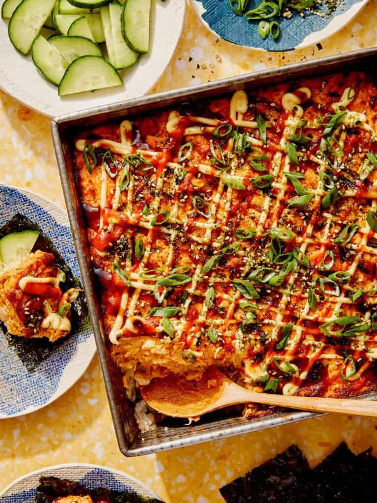 Sushi Bake - Spoon Fork Bacon