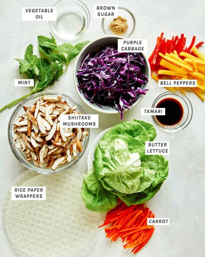 Fresh Spring Rolls - Spoon Fork Bacon