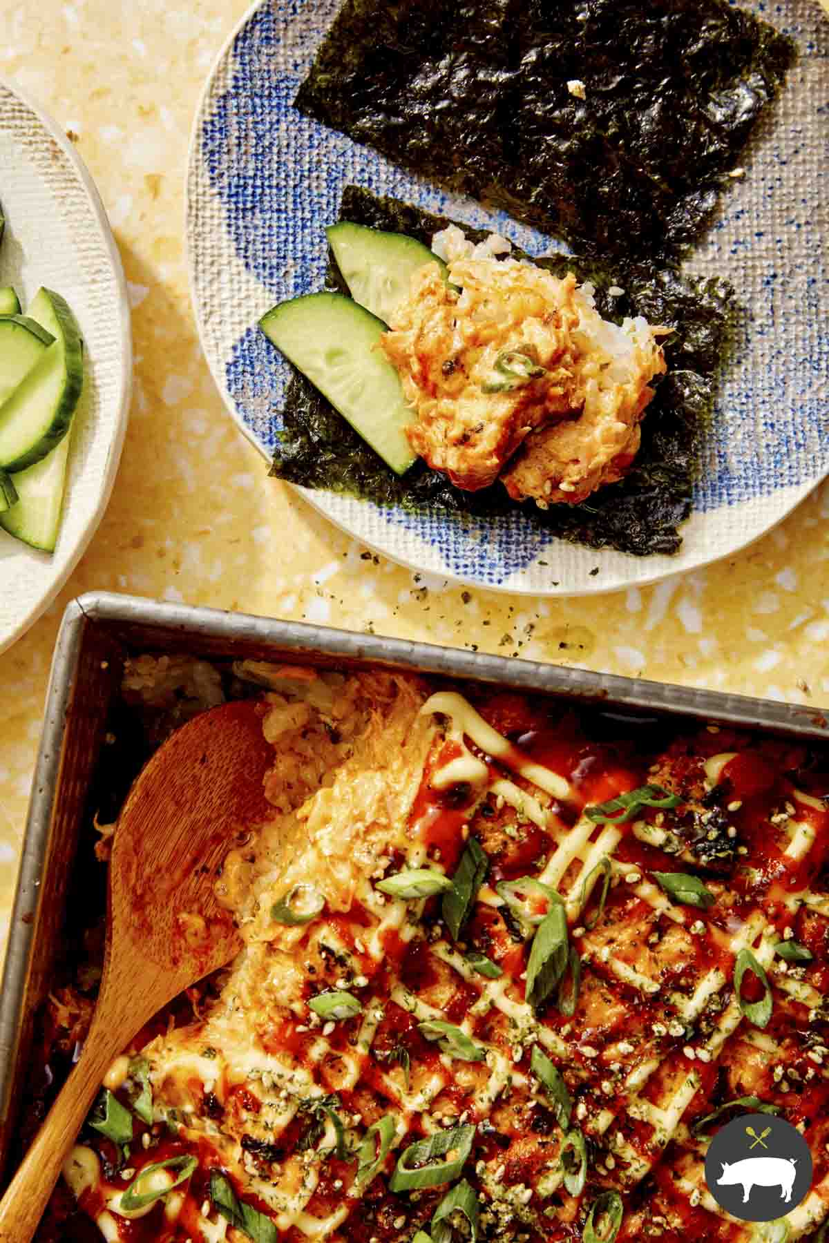 Sushi Bake - Spoon Fork Bacon