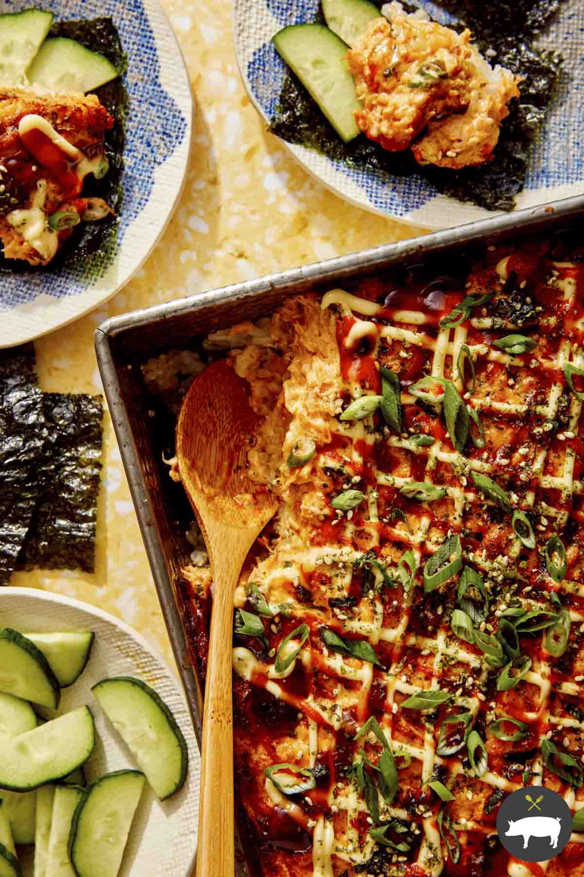Sushi Bake - Spoon Fork Bacon