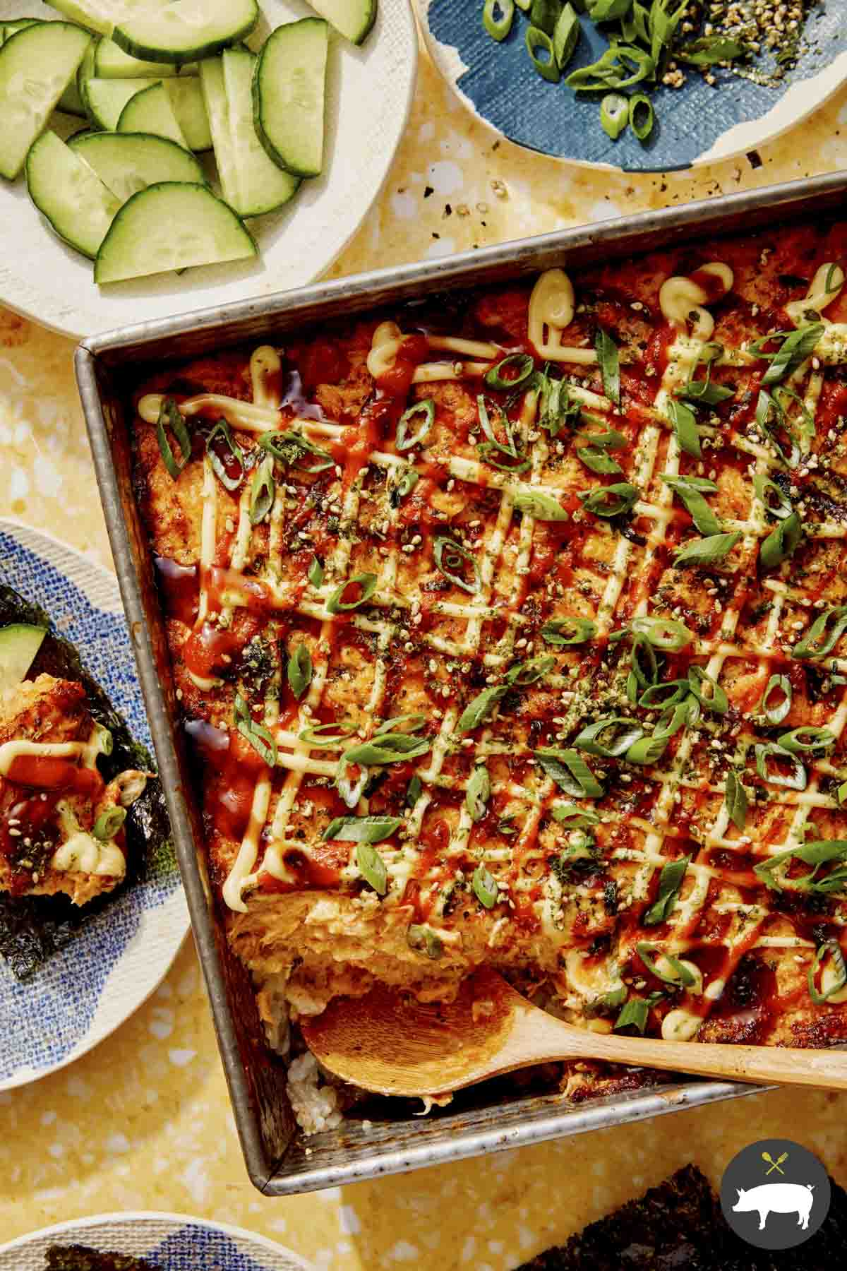 Sushi Bake - Spoon Fork Bacon