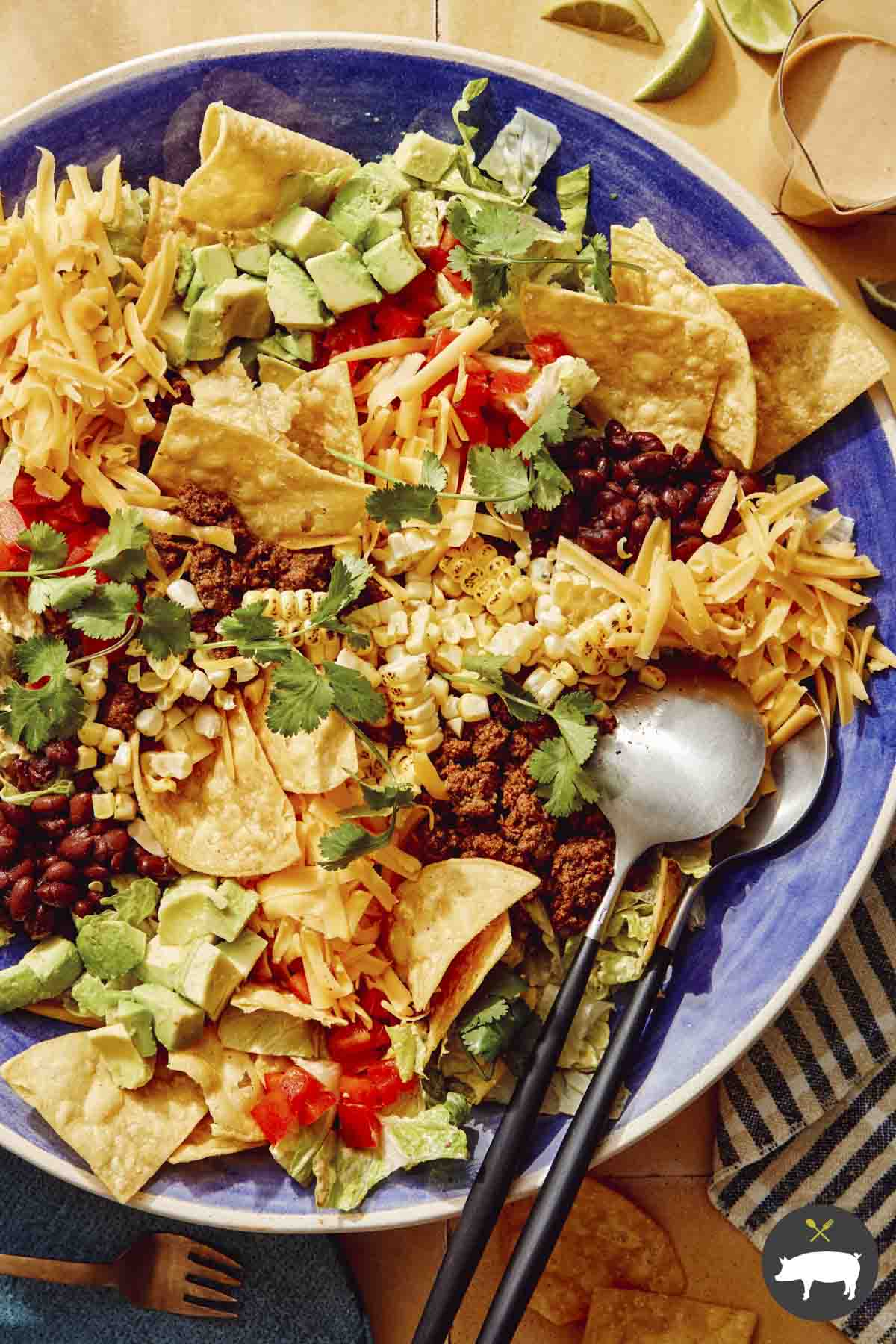 Taco Salad Recipe - Spoon Fork Bacon