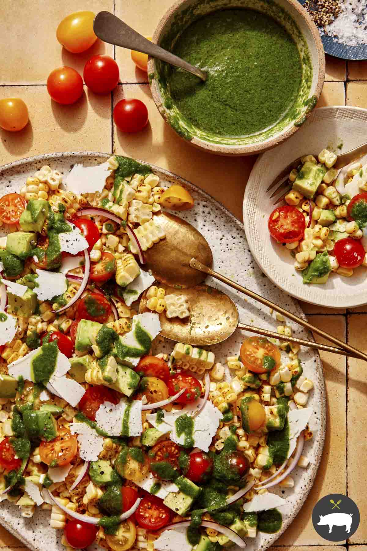 Summer Corn Salad - Spoon Fork Bacon