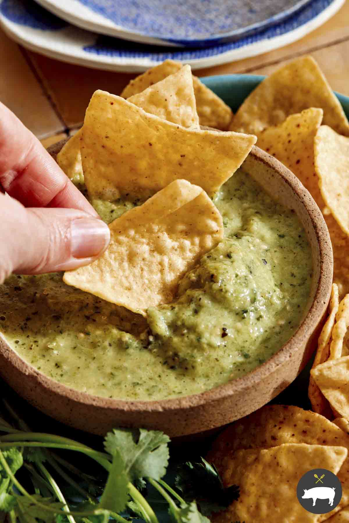 Tomatillo Salsa (Verde) - Spoon Fork Bacon