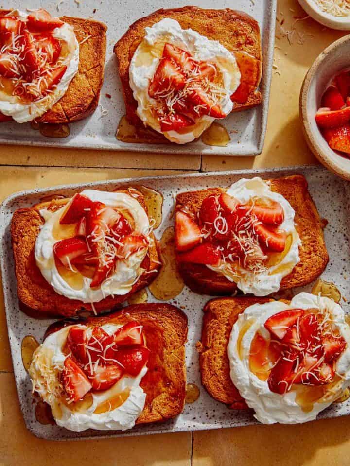 Honey Toast - Spoon Fork Bacon