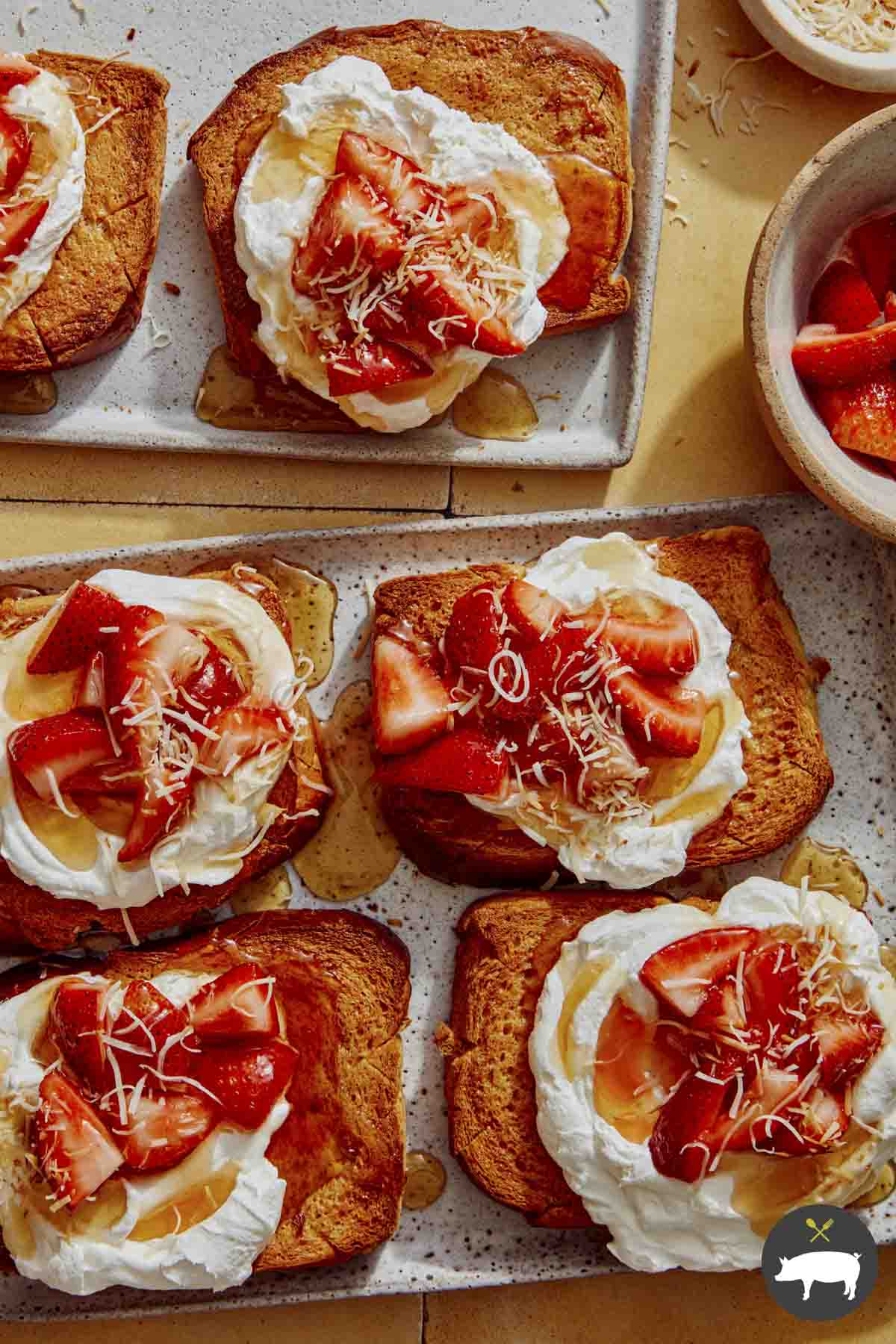 Honey Toast - Spoon Fork Bacon