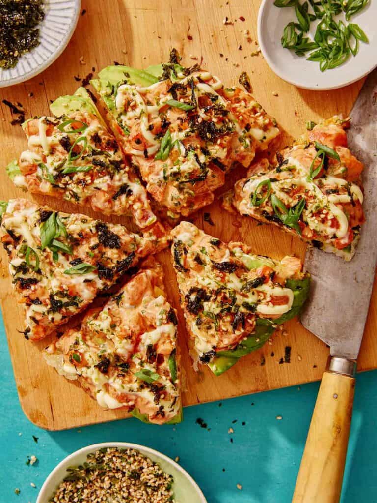 Sushi Pizza - Spoon Fork Bacon