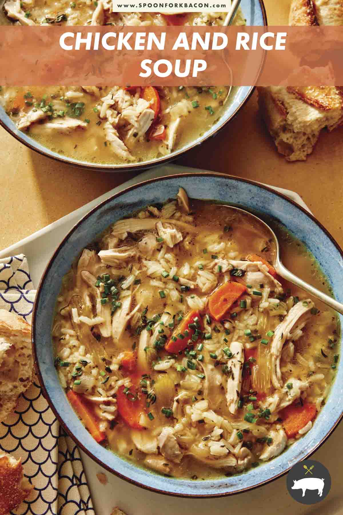 Chicken and Rice Soup - Spoon Fork Bacon