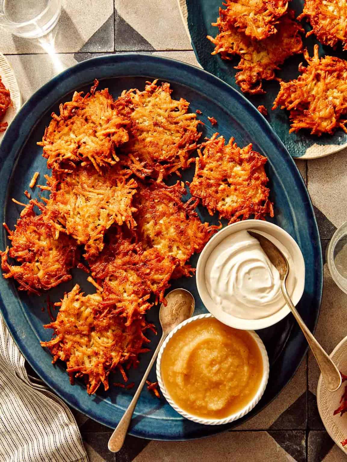 Potato Latkes Recipe - Spoon Fork Bacon