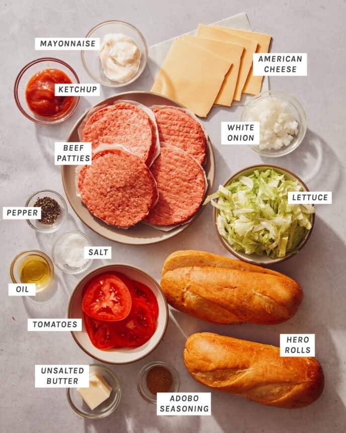 Chopped Cheese Sandwich - Spoon Fork Bacon