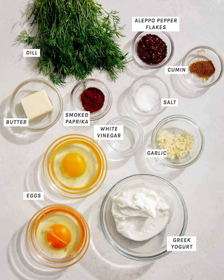 Turkish Eggs (Cilbir) - Spoon Fork Bacon