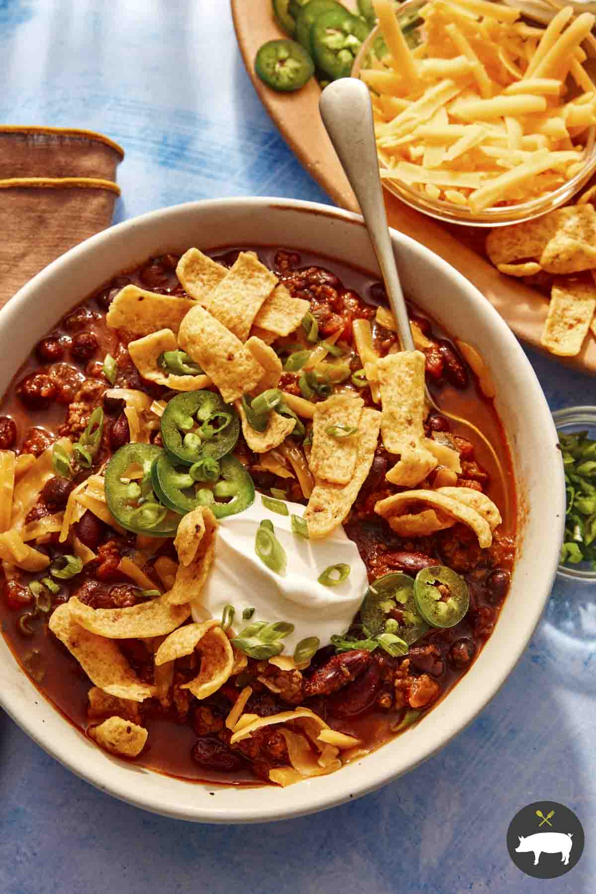 Easy Chili Recipe - Spoon Fork Bacon - MasterOfCooking