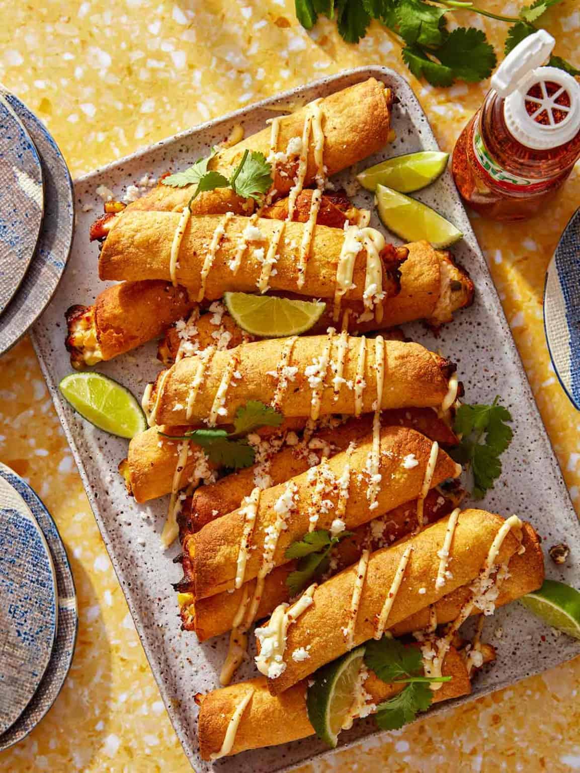 Homemade Taquitos Recipe (Air Fryer) - Spoon Fork Bacon