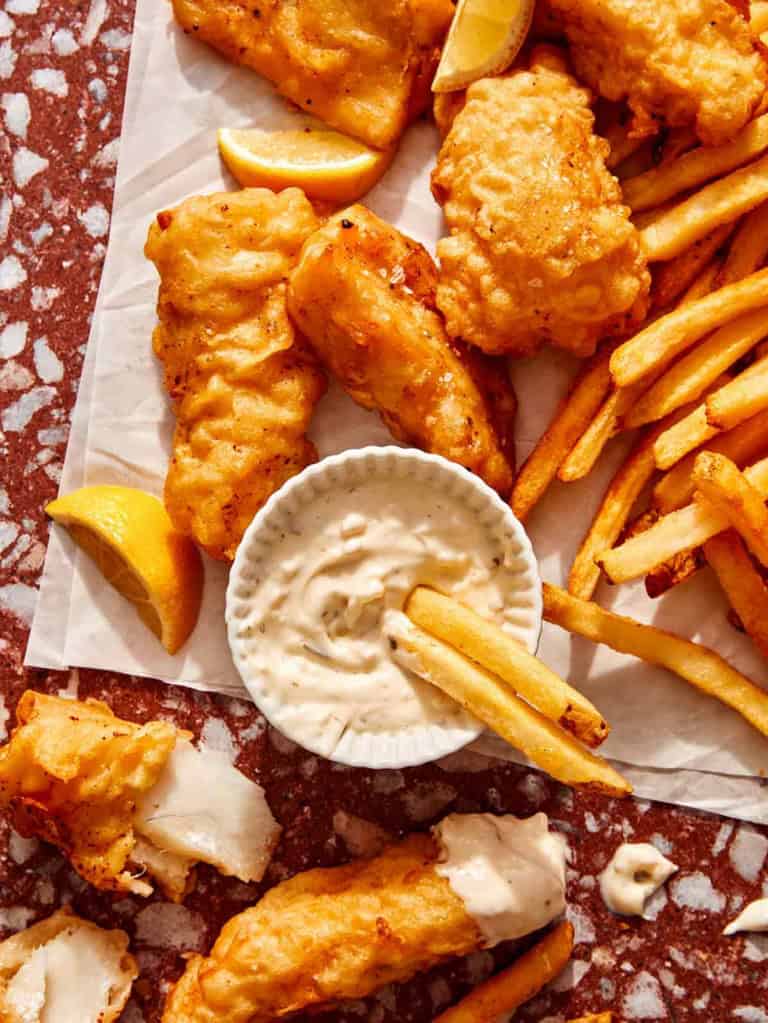 Beer Battered Fish - Spoon Fork Bacon
