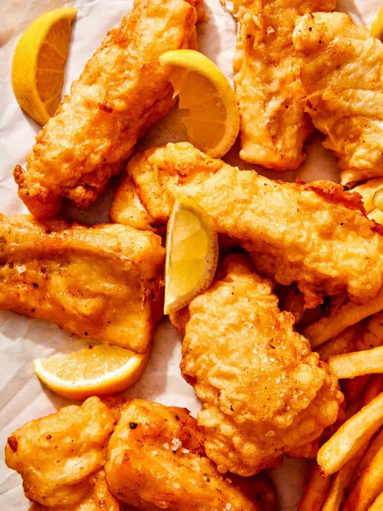 Beer Battered Fish - Spoon Fork Bacon