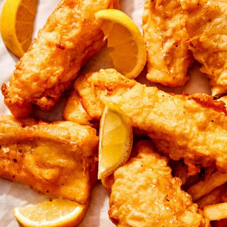 Beer Battered Fish - Spoon Fork Bacon