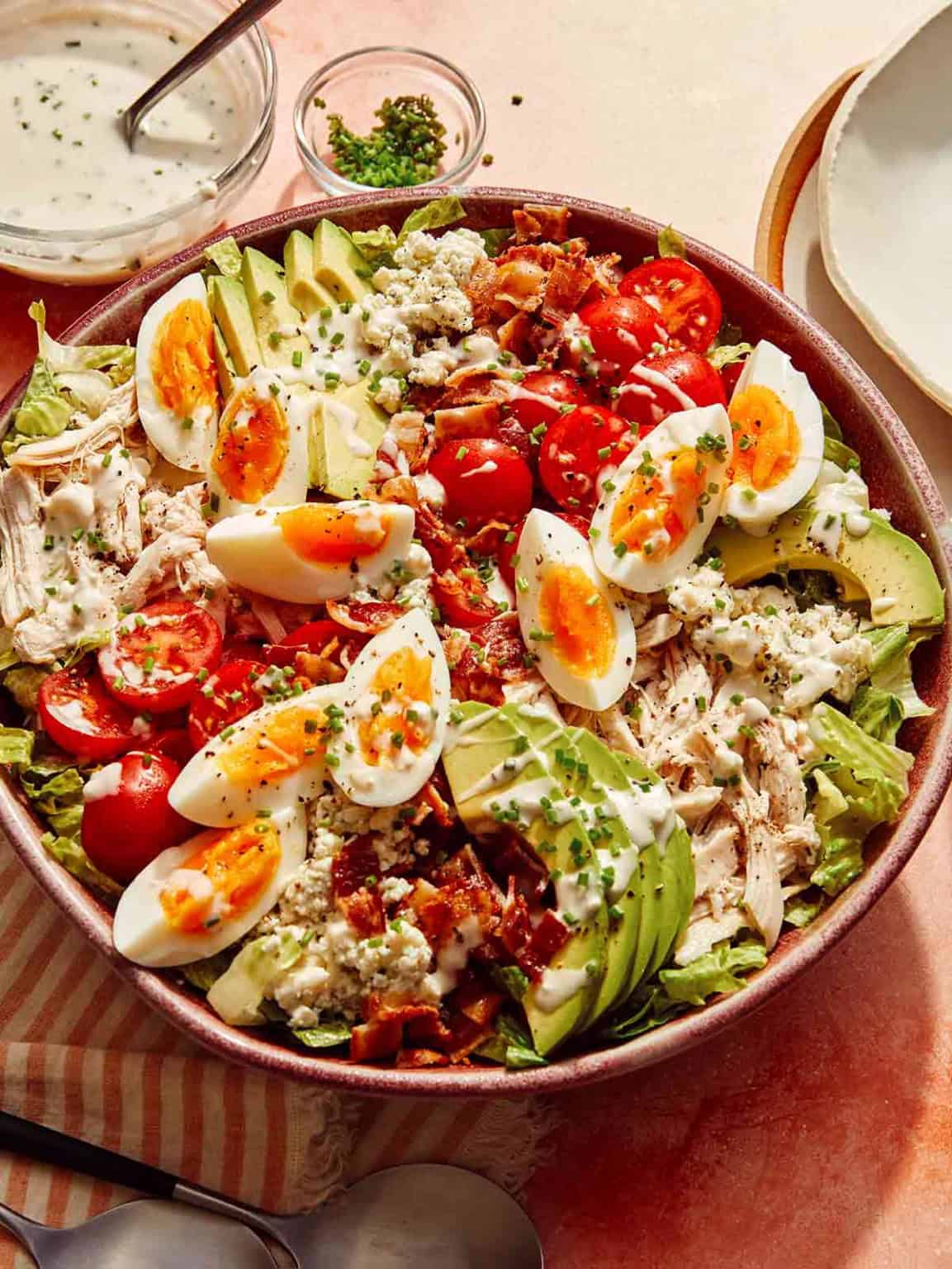 Cobb Salad Recipe - Spoon Fork Bacon