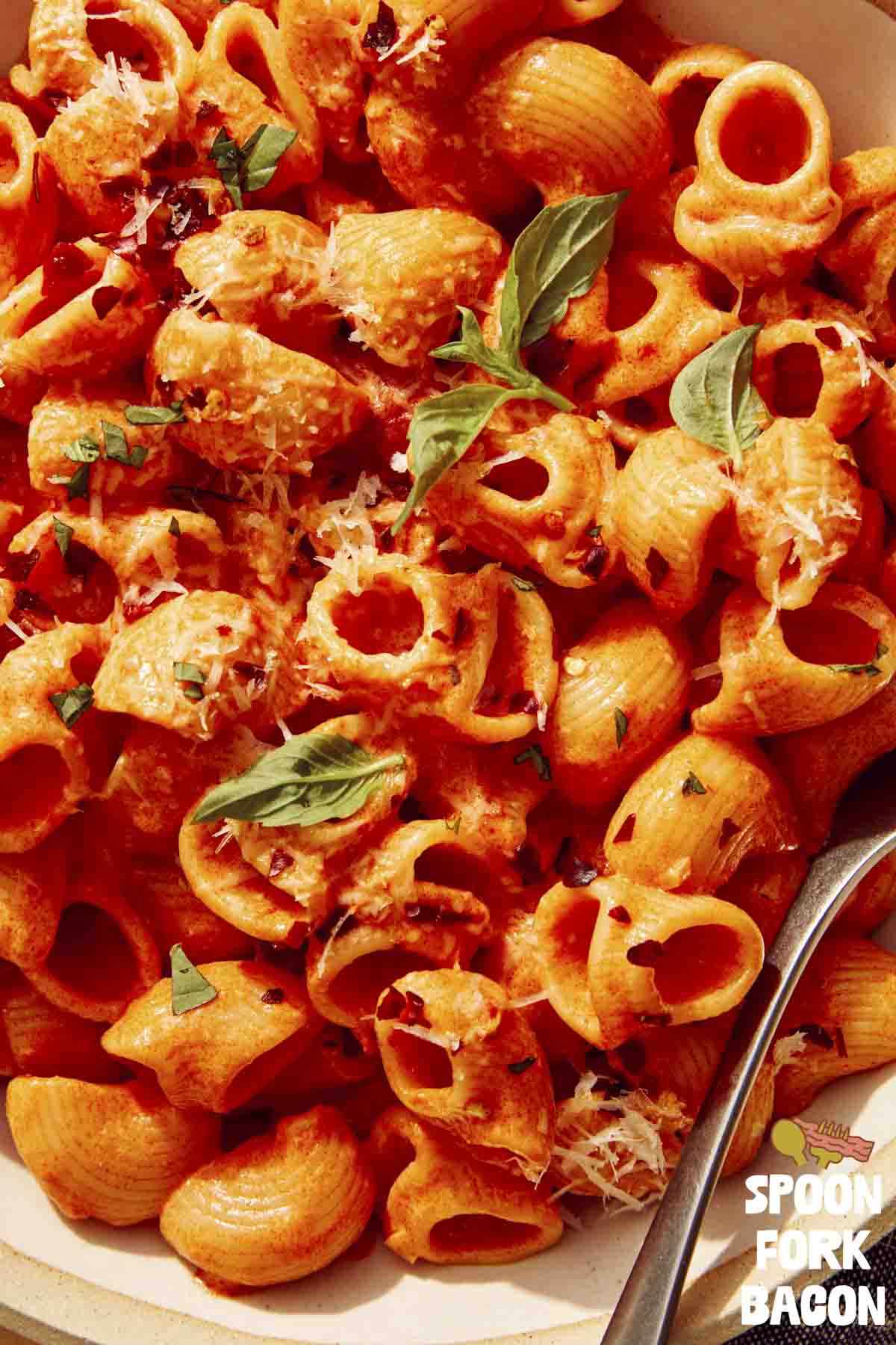 Spicy Rigatoni Recipe (Carbone Copycat) - Spoon Fork Bacon