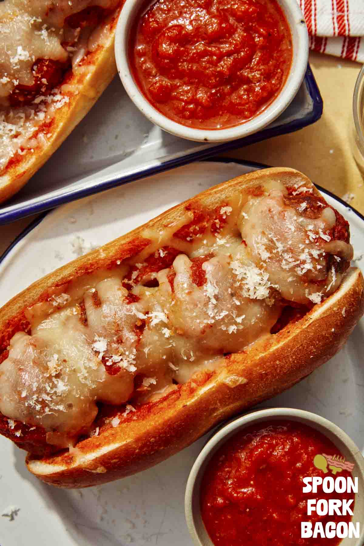 Meatball Sub recipe | Spoon Fork Bacon